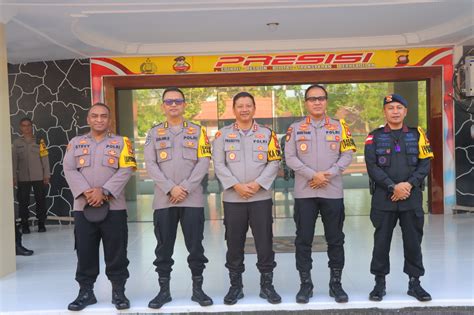 Pamatwil Polda Kalbar Monitoring Pengamanan Kampanye Pemilu 20232024