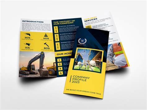 Engineering Brochure Templates Free Download Toptemplatemyid