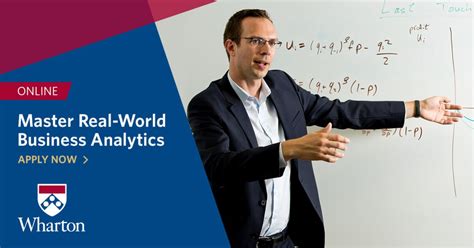 In This Three Month Business Analytics Online Program By Wharton Executive… Wharton Executive