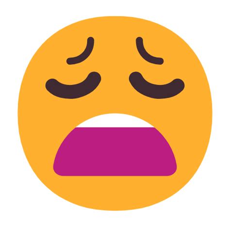 Weary Face On Microsoft Windows H