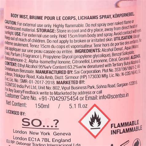 So Unique Sweet Pea Water Jasmine And Vanilla Body Mist 150 Ml Jiomart