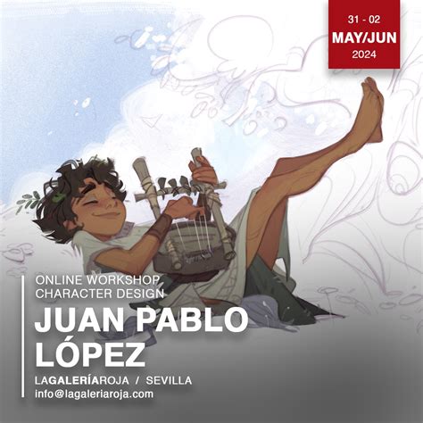 La Galería Roja WORKSHOP ONLINE de ILUSTRACIÓN Diseño de personajes
