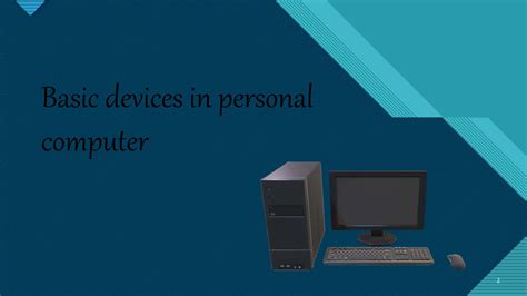Basic Components Of A System Unit Computer Sciencepptx