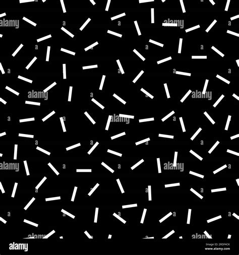 Abstract Dash Confetti Pattern Minimal Seamless Vector Chaotic Dashes