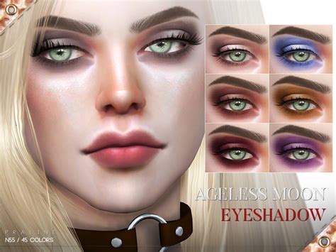 The Sims Resource Ageless Moon Eyeshadow N55