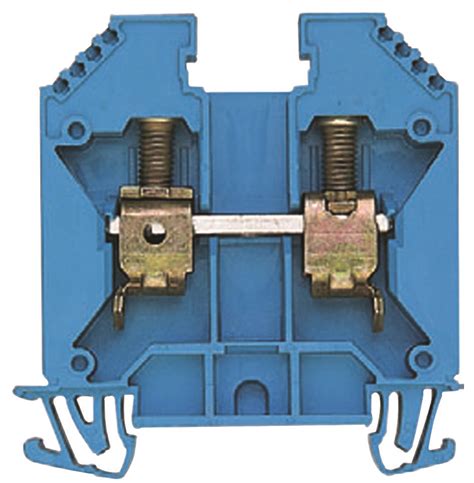 Weidmuller DIN Rail Mount Terminal Block Positions AWG