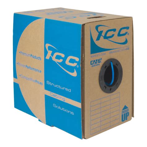 600mhz Cat6e Bulk Cable With 23 Awg Utp Solid Wires Cmp Jacket In A