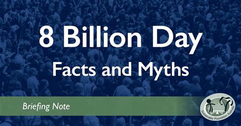8 Billion Day Facts And Myths A Guide To The 8 Billion Global