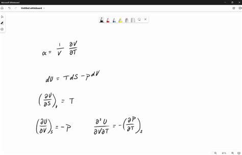 Solved Use A Maxwell Relation And The Third Law Of Thermodynamics To
