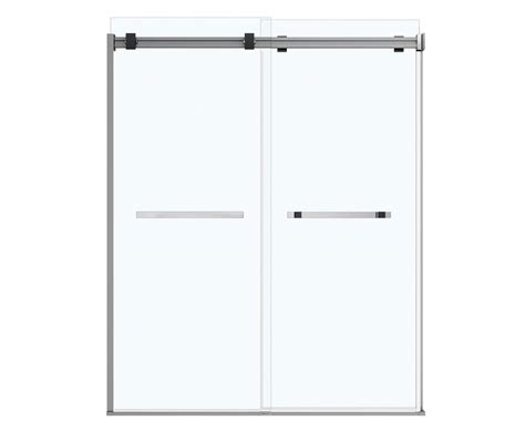 Duel 56 58 ½ X 70 ½ 74 In 8 Mm Bypass Shower Door For Alcove