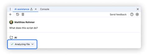Ai Assistance For Sources Chrome Devtools Chrome For Developers