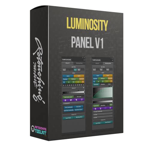 Luminosity Panel V1 Retouching Toolkit