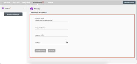 udemy connection process for course management automation