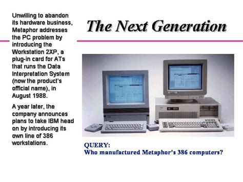 Metaphor Computer Systems — Slide Show