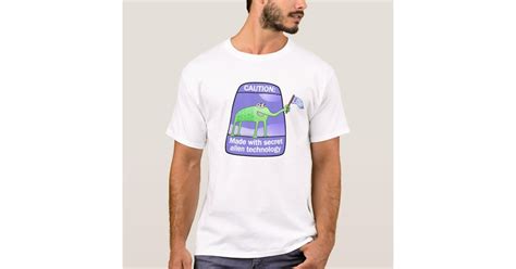 Lisp Made With Secret Alien Technology T Shirt Zazzle