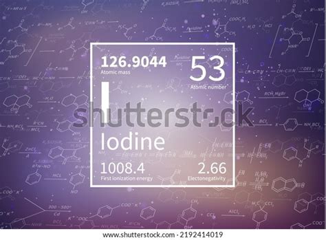 최초의 이온화 에너지 원자 질량 및 스톡 일러스트 2192414019 Shutterstock