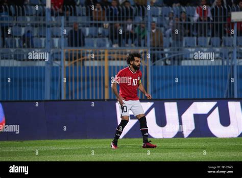 EGITTO Cairo 24 Marzo 2023 Mohamed Salah D Egitto Durante La