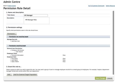 Successfactors Introduction To Role Based Permissions