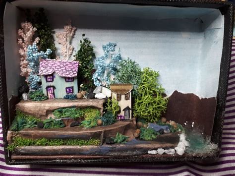 Tiny Shadow Box Diorama