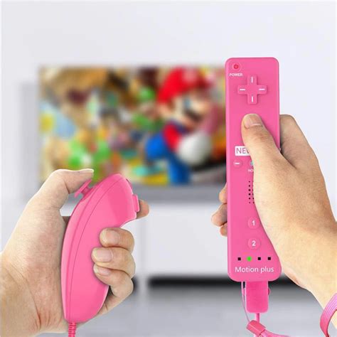 Mando Inal Mbrico 2 En 1 Para Nintendo Wii U Nunchuck Mando A Distancia