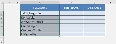Excel Extract First Name From Full Name MyExcelOnline