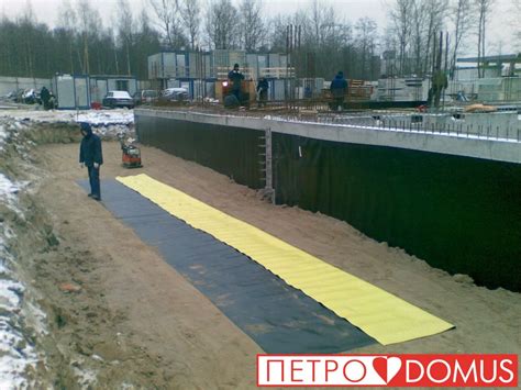 Гидроизоляция ПВХ мембраной / Группа компаний Петродомус