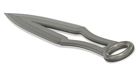 3d Printed Throwing Knife By Romanas Badaninas Pinshape