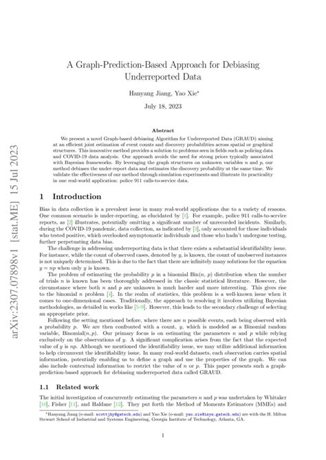 A Graph Prediction Based Approach For Debiasing Underreported Data Deepai