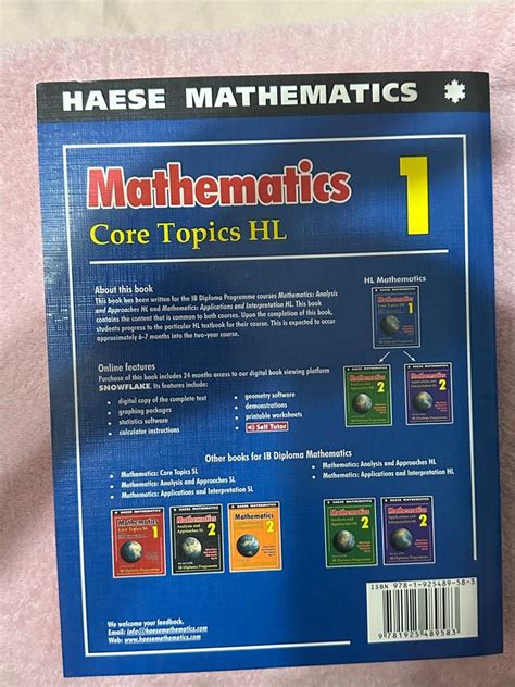 Ib Math Analysis And Approaches Hl Bundle Hobbies And Toys Books