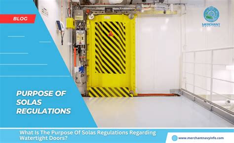 Watertight Door Purpose Of Solas Regulations