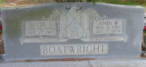 John Wesley Boatwright 1901 1974 Homenaje De Find A Grave