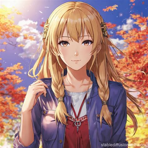 Sakamata Chloe Portrait Stable Diffusion Online