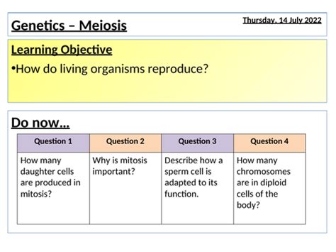 Aqa B6 Inheritance Variation And Evolution Teaching Resources