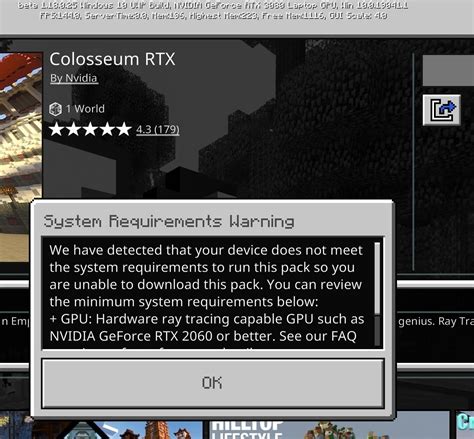 Ray Tracing Not Working Rminecraftrtx
