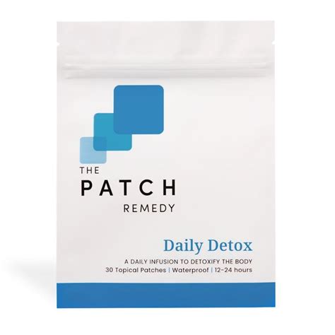 Buy The Patch Remedy Daily Detox Patches 30 Patches 1pack Online At