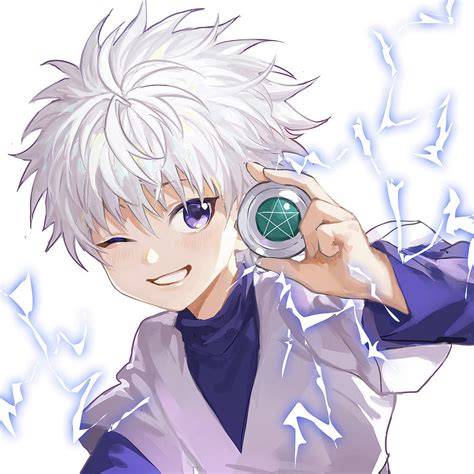 Killua Zoldyck Lightning Digital Art By Nguyen Hai Fine Art America