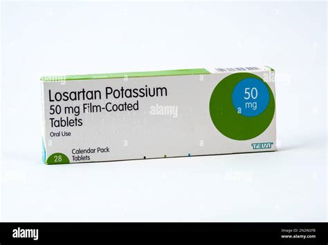 Losartan Potassium A Drug To Treat Hypertension Angiotensin Receptor