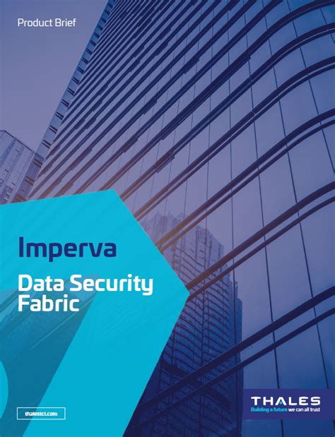 Imperva Data Security Fabric Thales Trusted Cyber Technologies