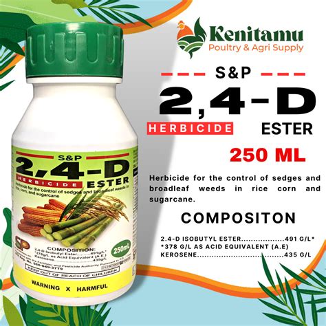 2 4 D ESTER HERBICIDE 1L 500ML 250 ML Shopee Philippines