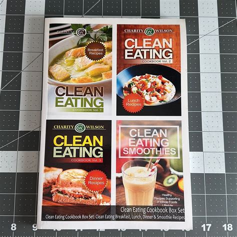 Clean Eating Cookbook Box Set Clean Eating Breakfast Lunch Dinner