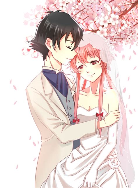 Yuno Gasai Yukiteru Amano Yukiteru Amano Gasai Yuno Mirai