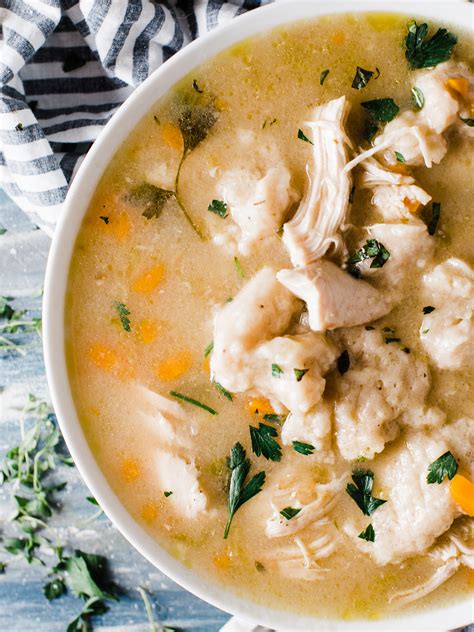 Instant Pot Chicken And Dumplings Soup Dad With A Pan