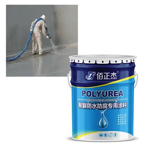 Waterproofing Polyurea Spray Coating High Strength Elastic Building