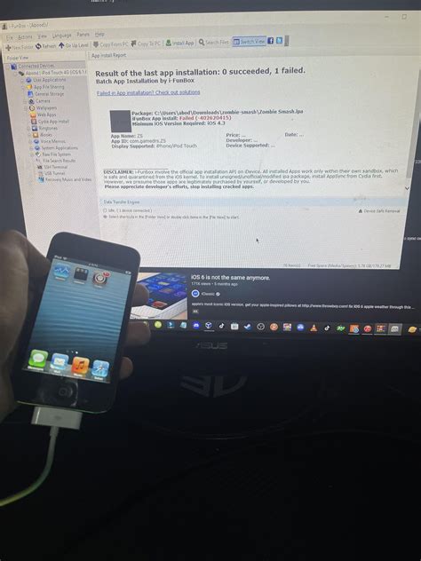 I Completed Third Step Appsync And When I Tried To Install Ipa Ifunbox Classic Didnt Work At