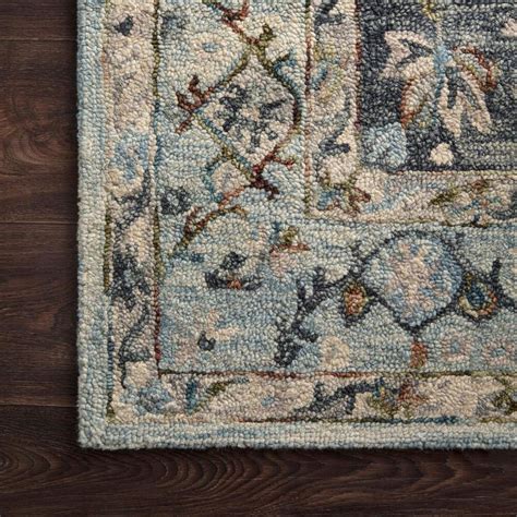 Loloi Ii Beatty Bea 01 5 X 76 Light Blue And Blue Area Rug Nfm