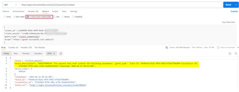 Azure Error Aadsts Missing Grant Type Parameter In Request Body Stack Overflow