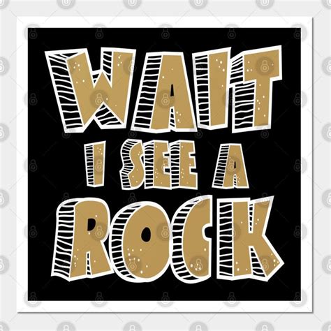 T Geologist Humor Pun Joke Geology Wall Art Print
