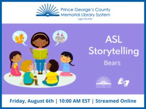 Asl Storytelling Bears Maryland Deaf Culture Digital Library