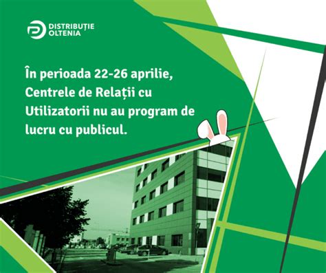 Programul de lucru cu publicul al Centrelor de Relații cu Utilizatorii