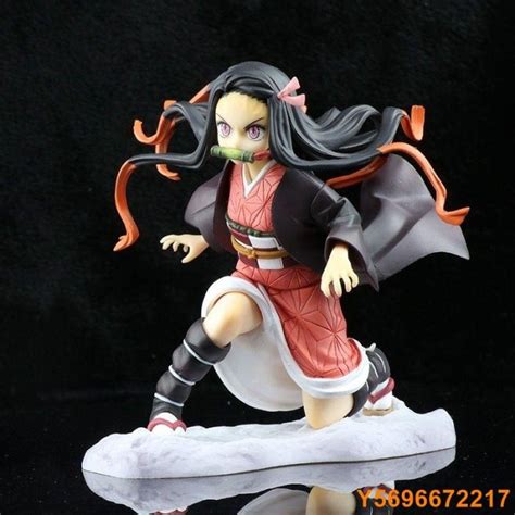 布袋小子鬼滅之刃彌豆子 戰鬥灶門禰豆子特典版可替換臉手辦模型擺件公仔 Yahoo奇摩拍賣